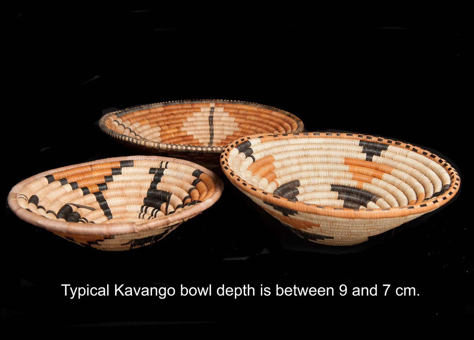 Kavango, Makalani, Food Basket, 33 cm, Namibia, Angola, African Baskets ...