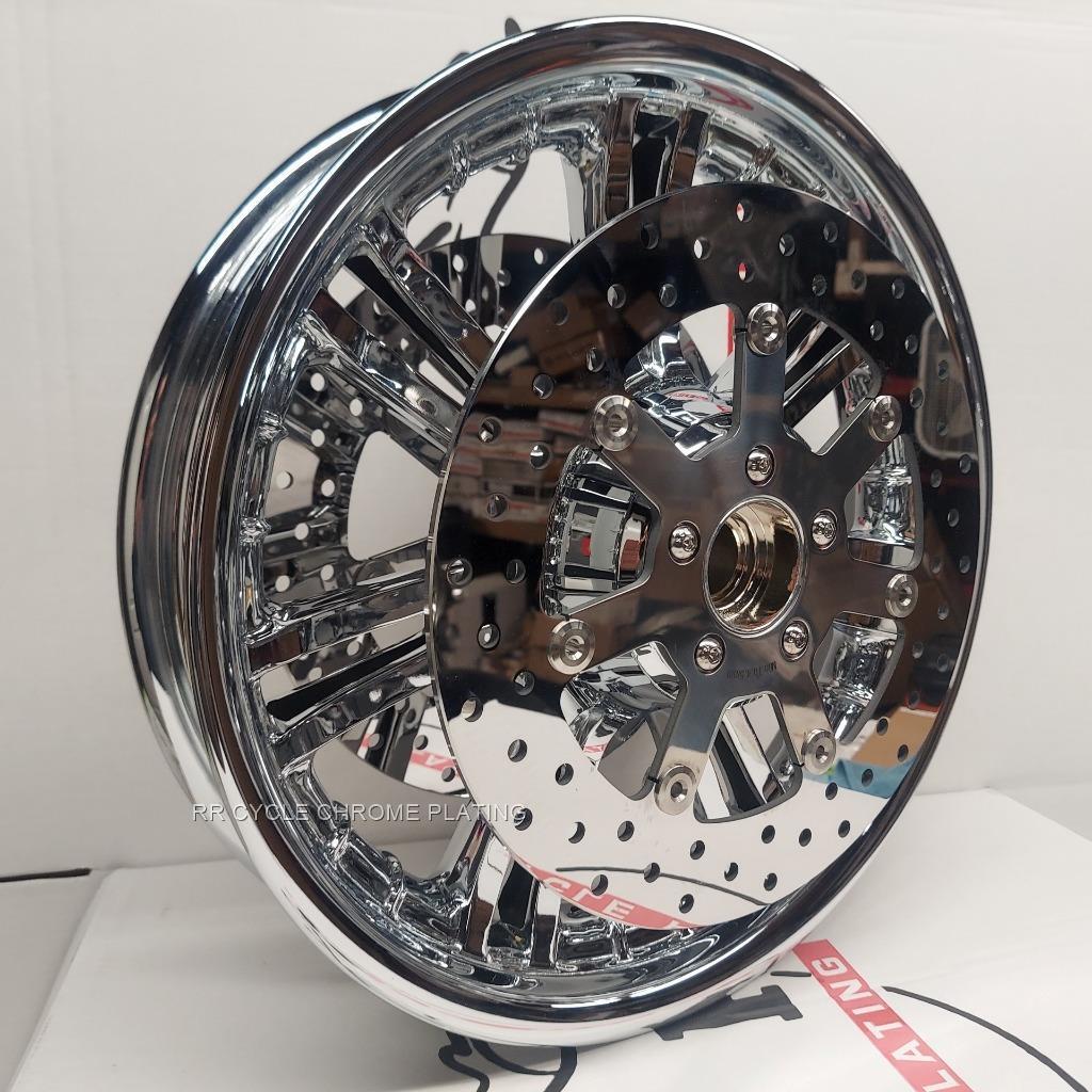 Harley Polish 11.8 Front Floating Rotors, 4 Harley Trike Glide , 7 ...