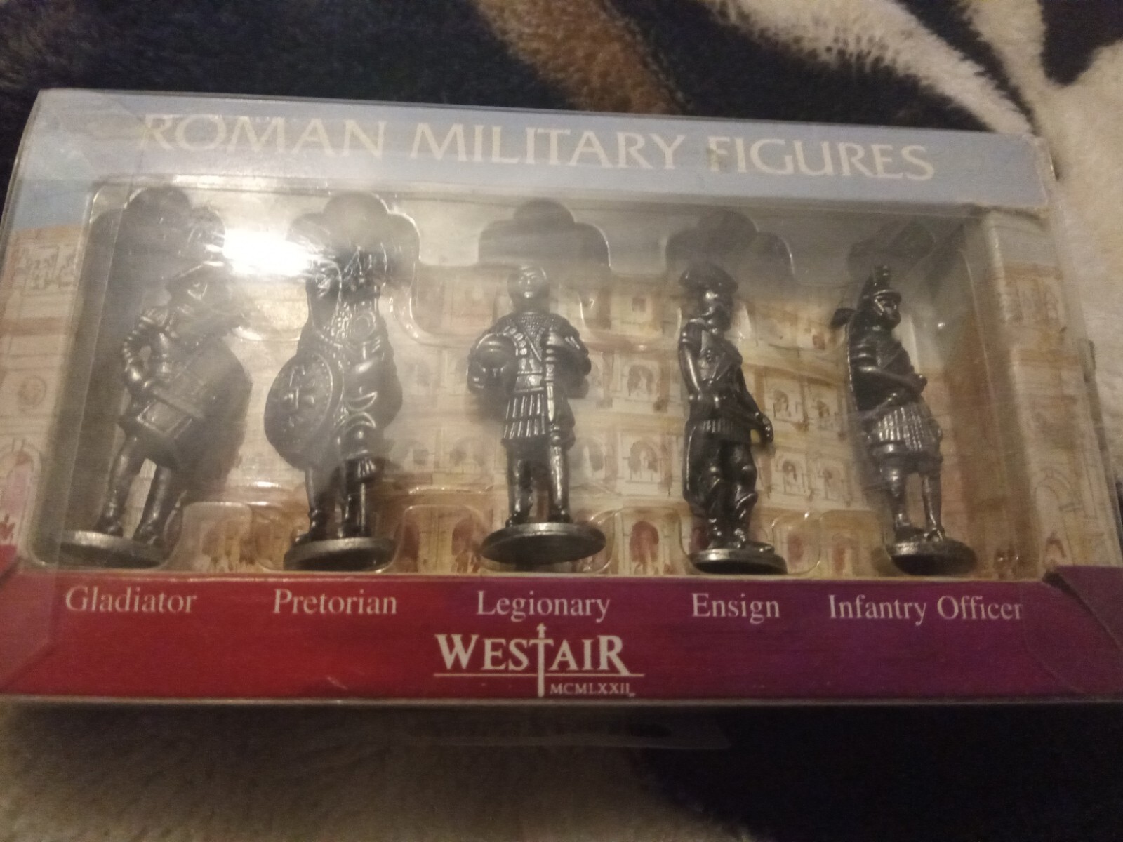 Westair 1972 Boxed Set of Metal Roman Military Figures #r102 for sale ...