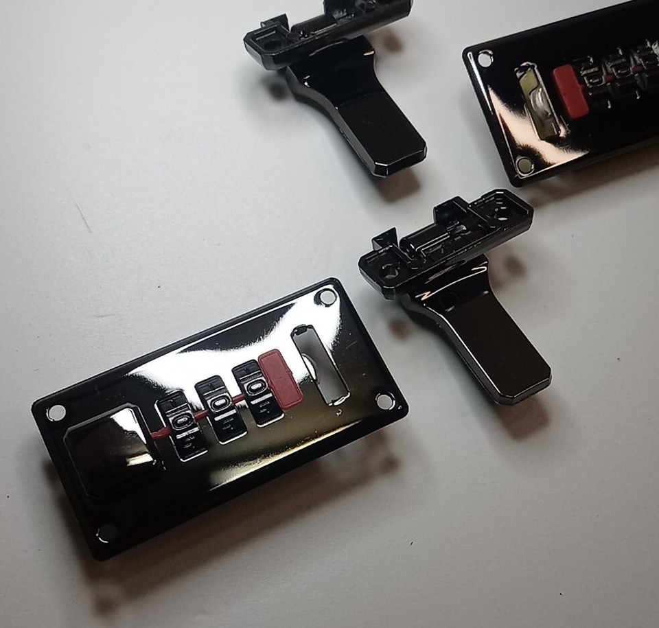 Combination Locks Set/Pair (2) Replacement for Briefcase Attache Case ...