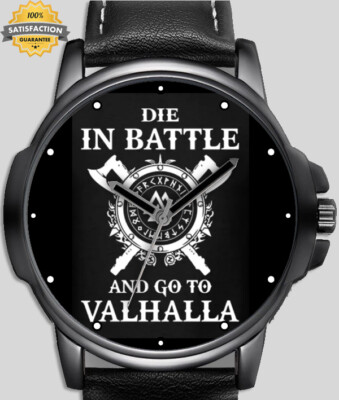VIKING Valhalla Battle Punk Art Unique Wrist Watch FAST UK | eBay