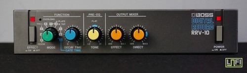 Boss RRV-10 Digital Reverb Vintage Half Rack Effects Unit | eBay Australia