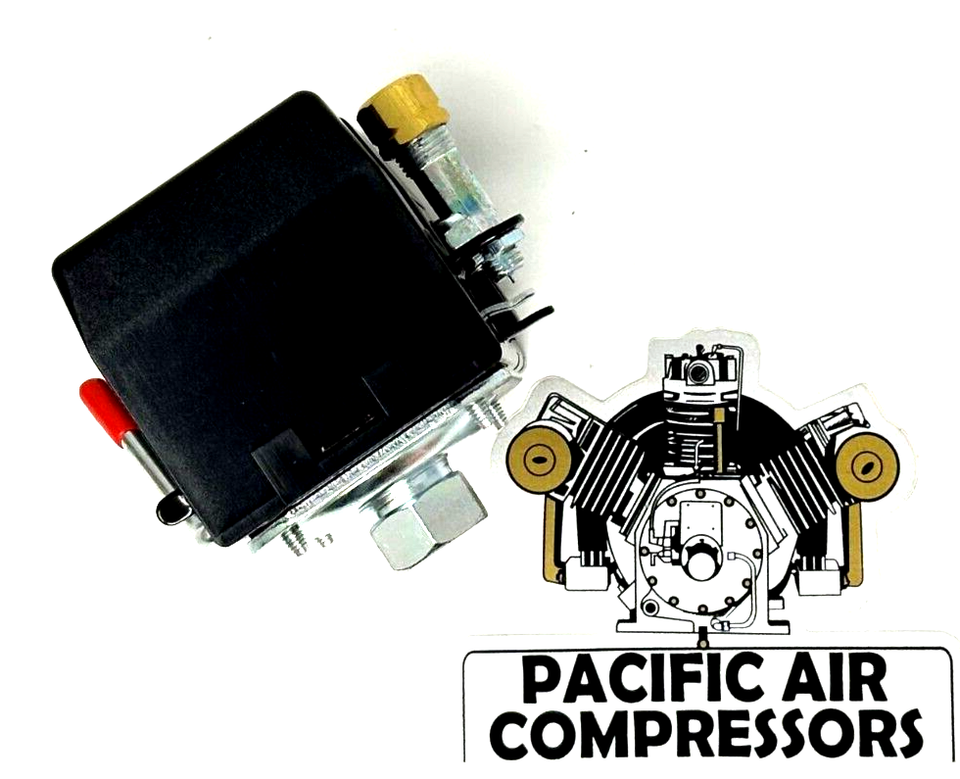 034-0136 SANBORN PRESSURE SWITCH 95 PSI ON 125 PSI OFF SINGLE PORT ...