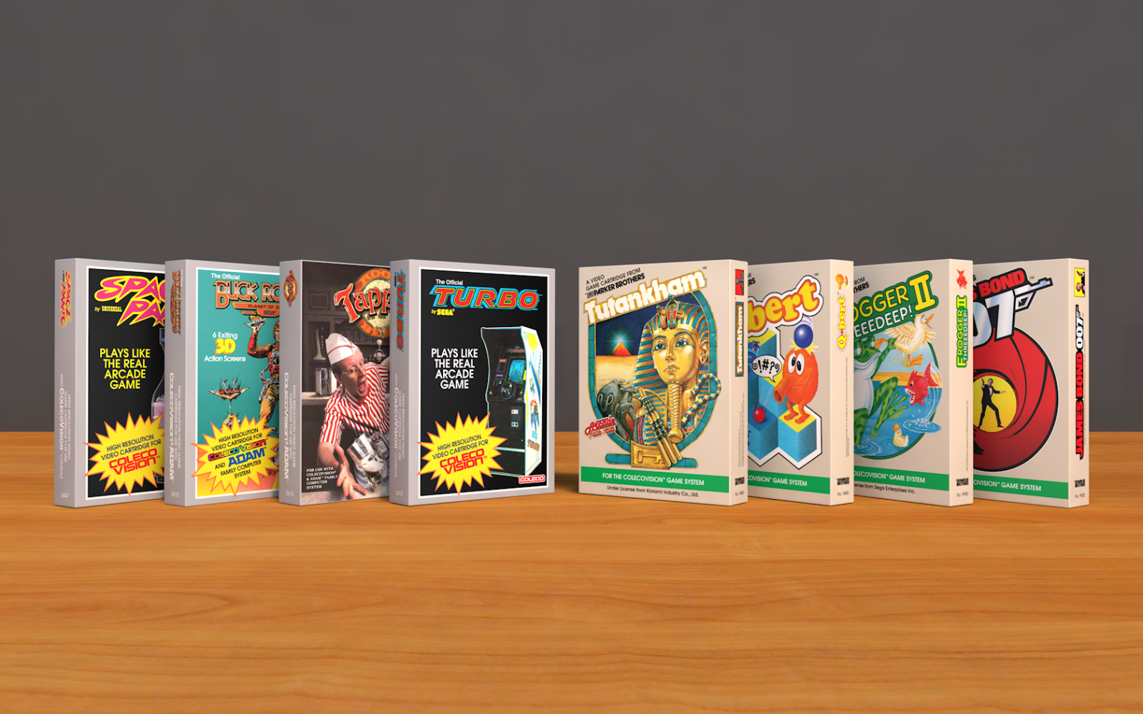 Wave 5 - ColecoVision REPRO BOXES - sturdy high quality boxes - SET OF ...