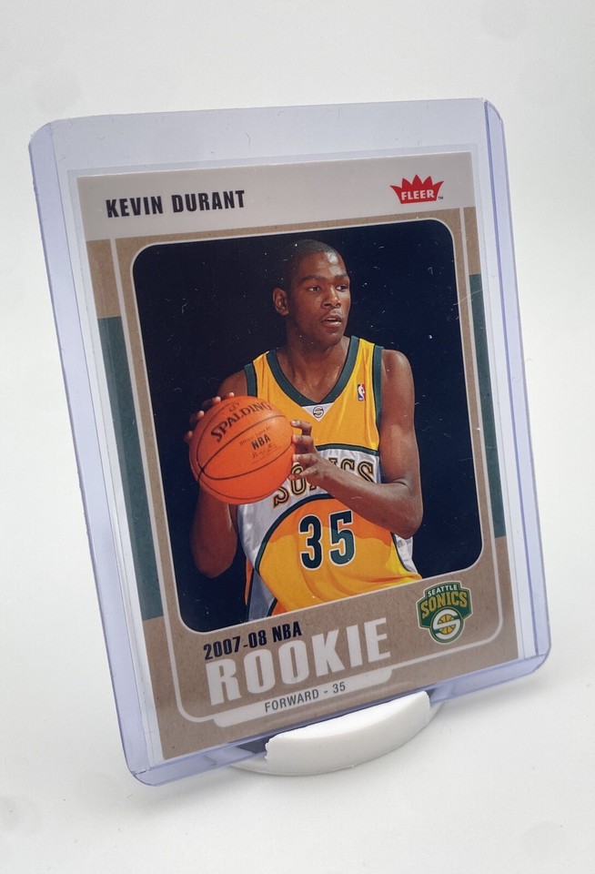 Kevin Durant Rookie Card Lot (3) - Fleer, Fleer Glossy, Topps 50th ...