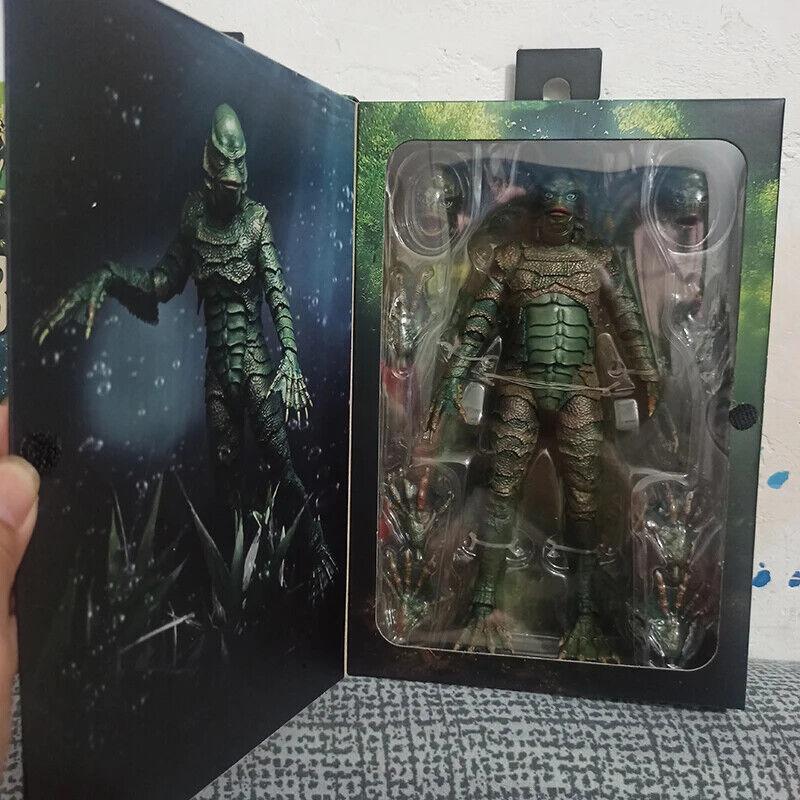 Creature from the Black Lagoon Action Figure Movable Horror Model Toy ...