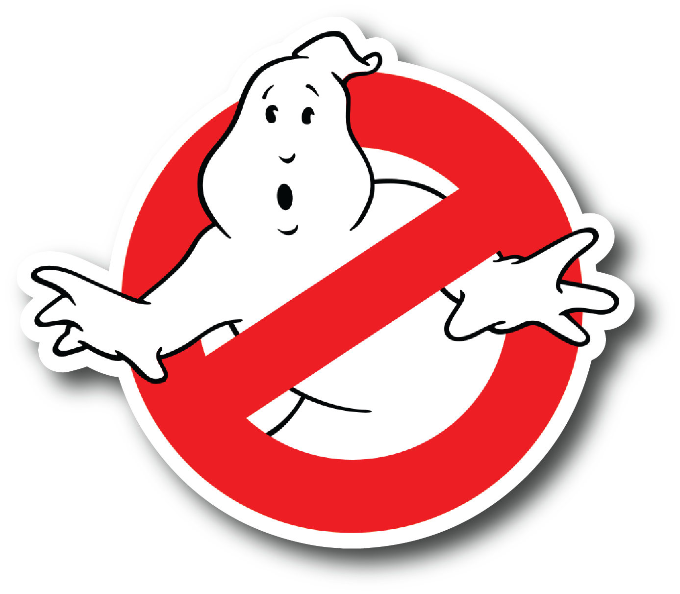 GHOSTBUSTERS LOGO VINYL USA MADE DECAL STICKER TRUCK WINDOW BUMPER WALL ...