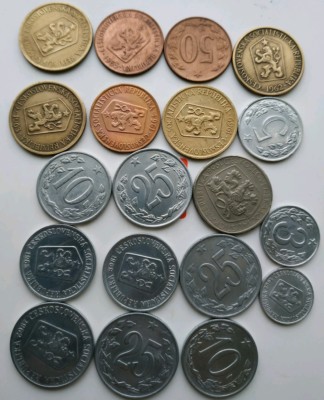 CZECH REPUBLIC COINS LOT OF 19 | eBay