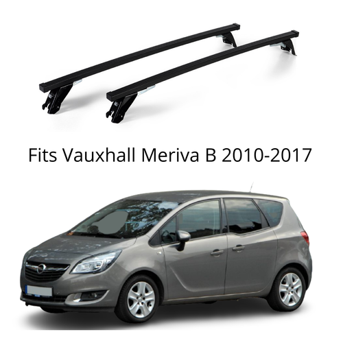 Premium Roof Rack-Set of 2-For Vauxhall Meriva B (2010-2017) FIXED ...