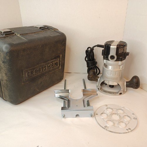 Craftsman Fixed Base Router 320.17542 With Case | eBay