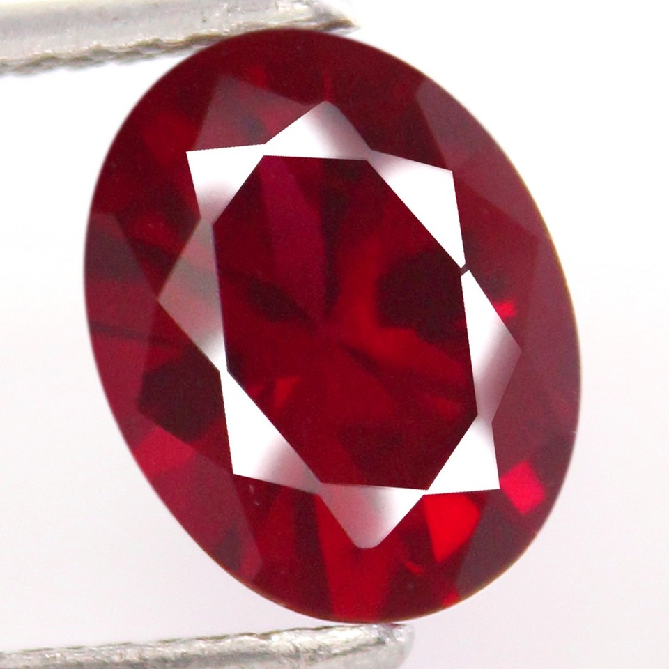 Certified Natural Red Color Diamond 5x3 MM Oval Shape + With Free Gift ...