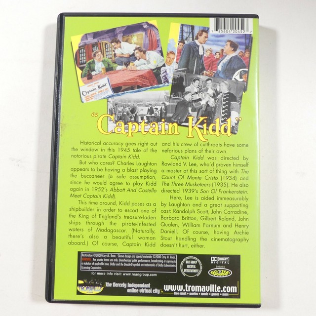 Captain Kidd (DVD, 2000) for sale online | eBay