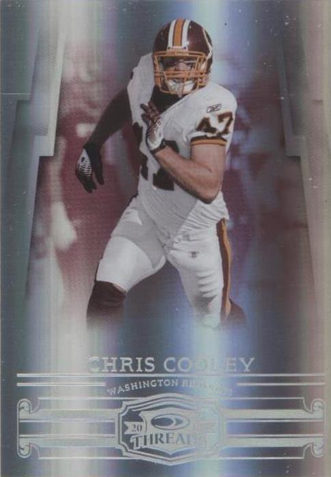 2007 Donruss Threads - Chris Cooley #125 Century Proof Silver /100 for ...