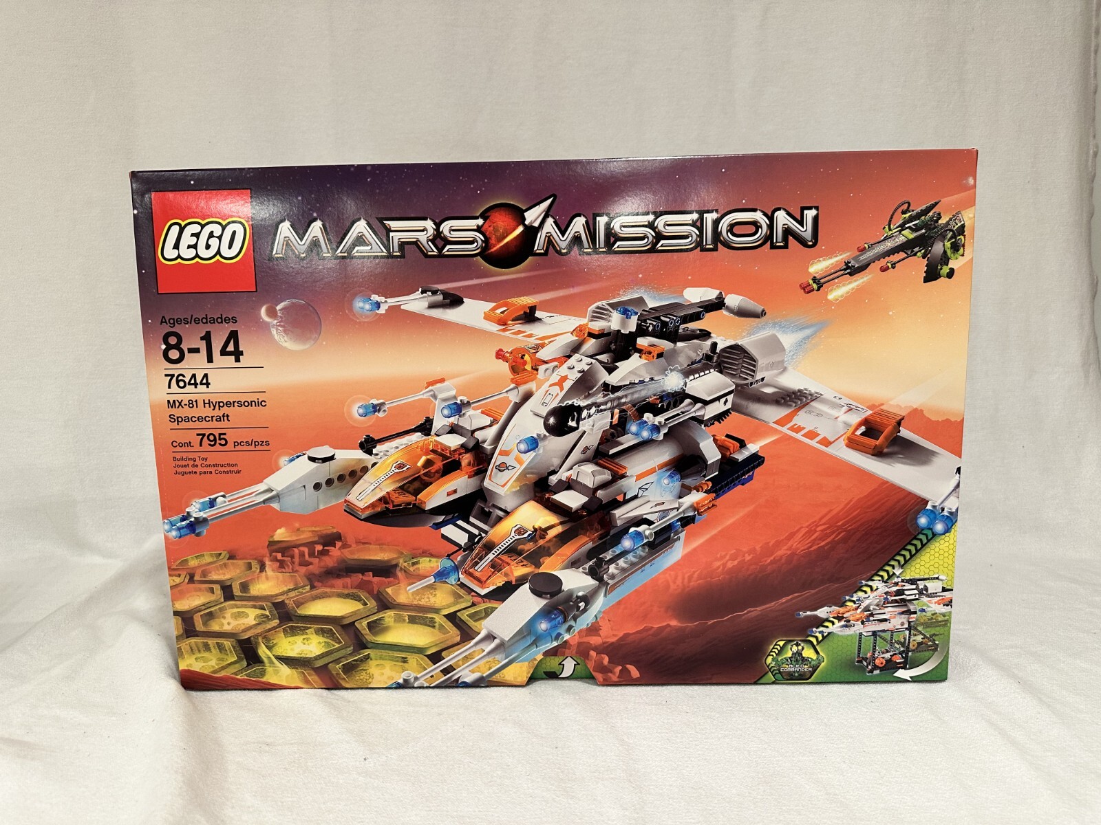 LEGO Space: Mx-81 Hypersonic Operations Aircraft (7644) for sale online ...