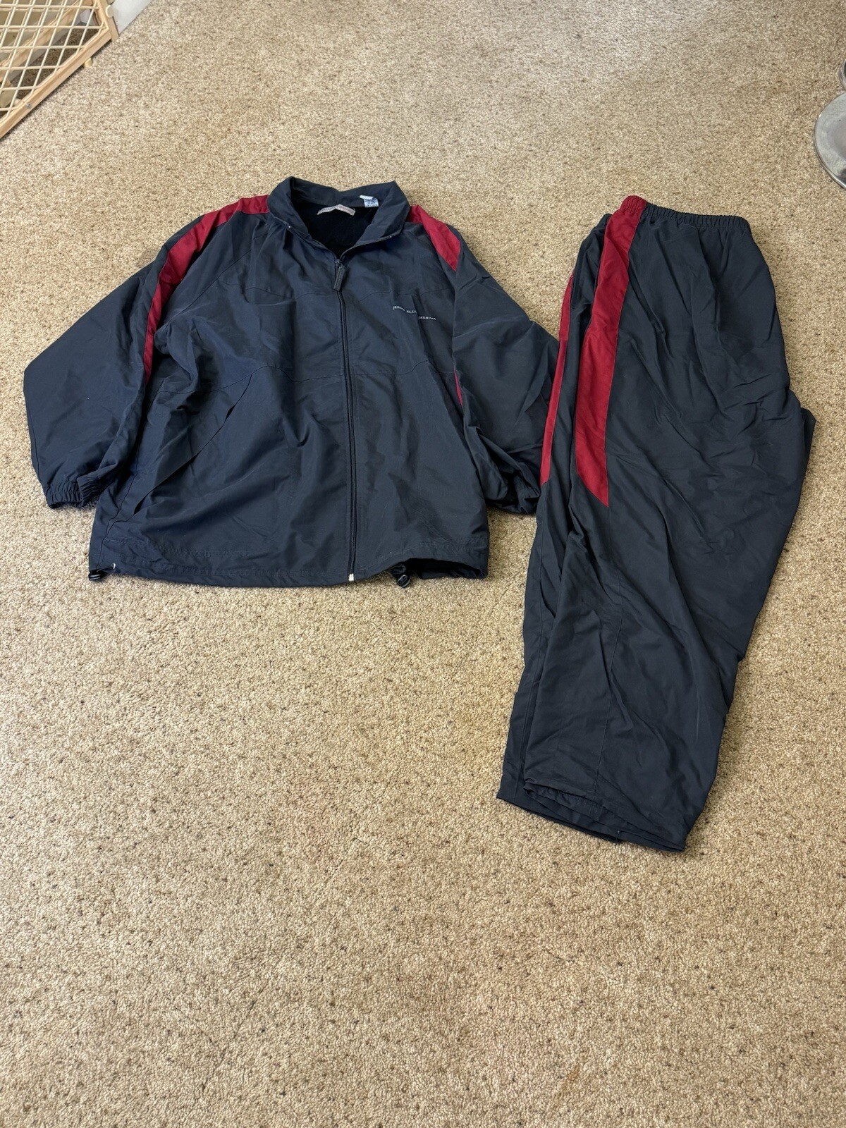 Perry Ellis America Windbreaker Jacket Tracksuit Mens… - Gem