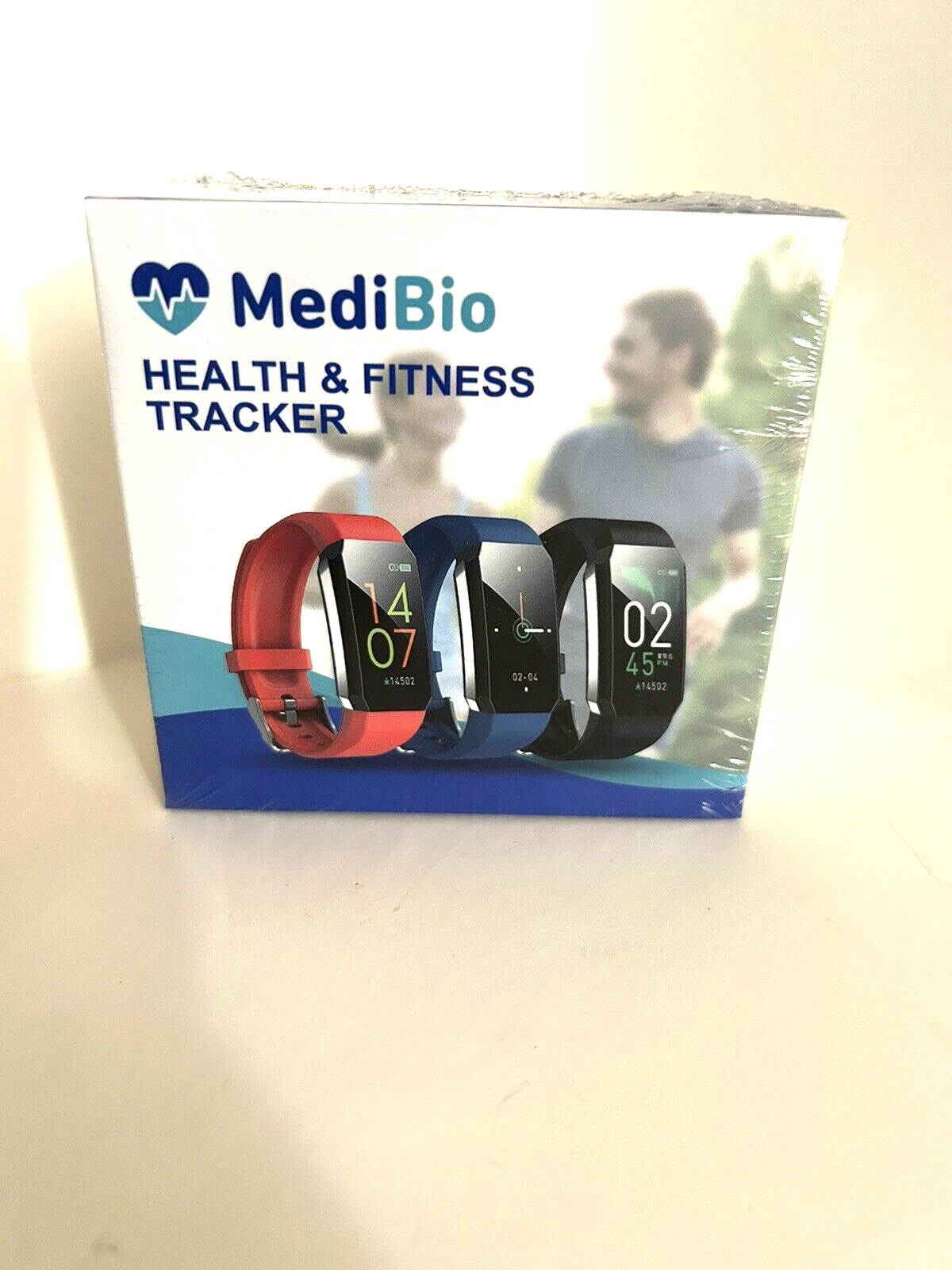 MediBio Health & Fitness Tracker Smart Band Unisex Sizing Lightly New ...