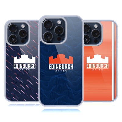 OFFICIAL EDINBURGH RUGBY 2024/25 CREST KIT SOFT GEL CASE FOR APPLE ...