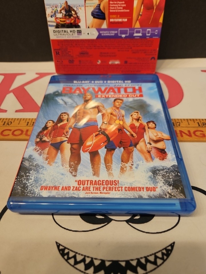 Baywatch (Blu-ray + DVD, 2017) W/ Slipcover 32429277657| eBay