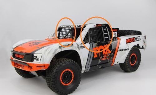 1/10 RC Crawler Car Window Mesh Stainless Steel Protective Net 2PCS ...