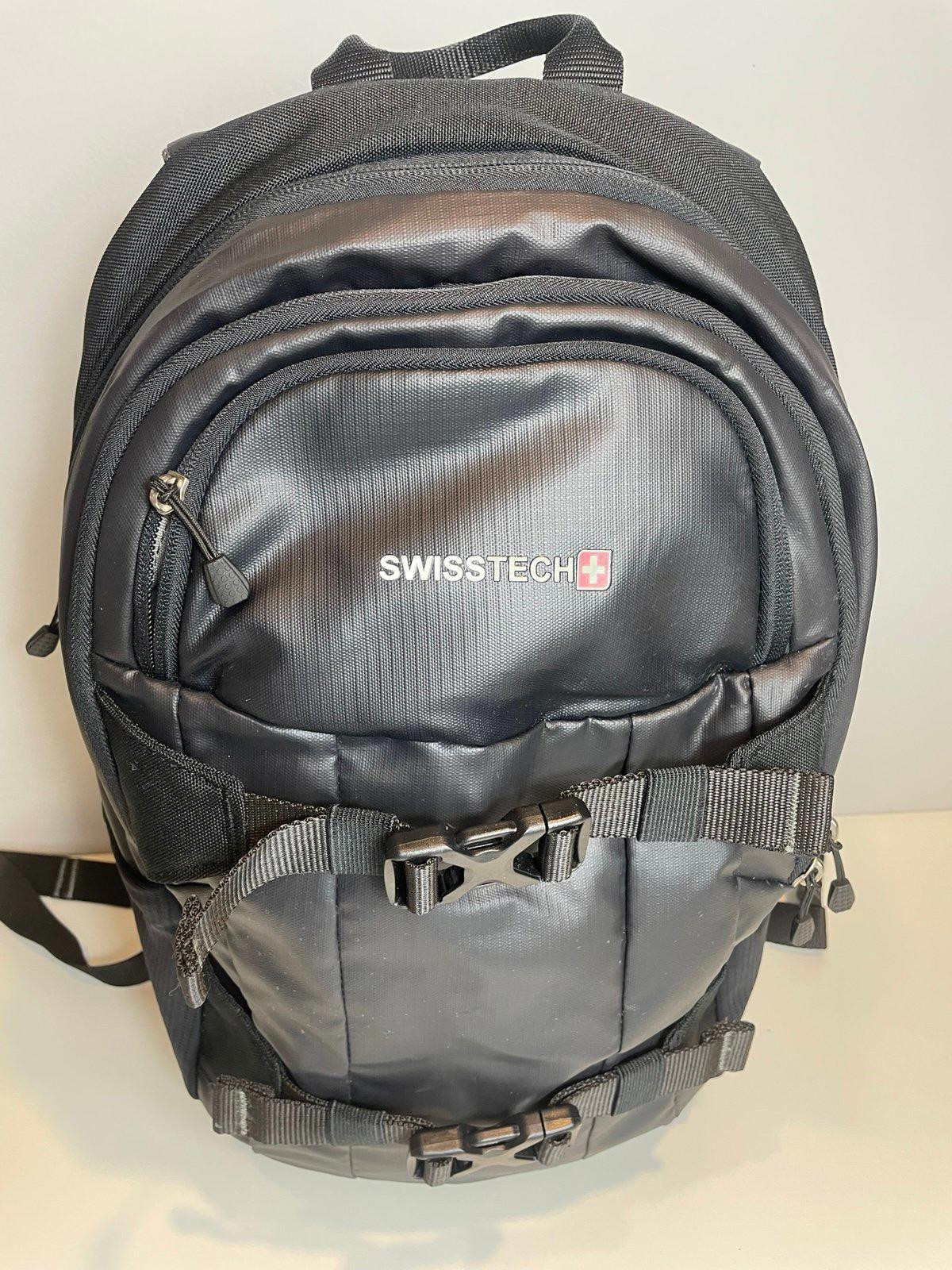 Swiss Tech Compressor Backpack Black Clean Excellent … - Gem