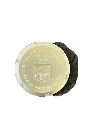 TAG HEUER 381.513/1 STAINLESS STEEL MENS WATCH CASE BACK COVER FOR ...