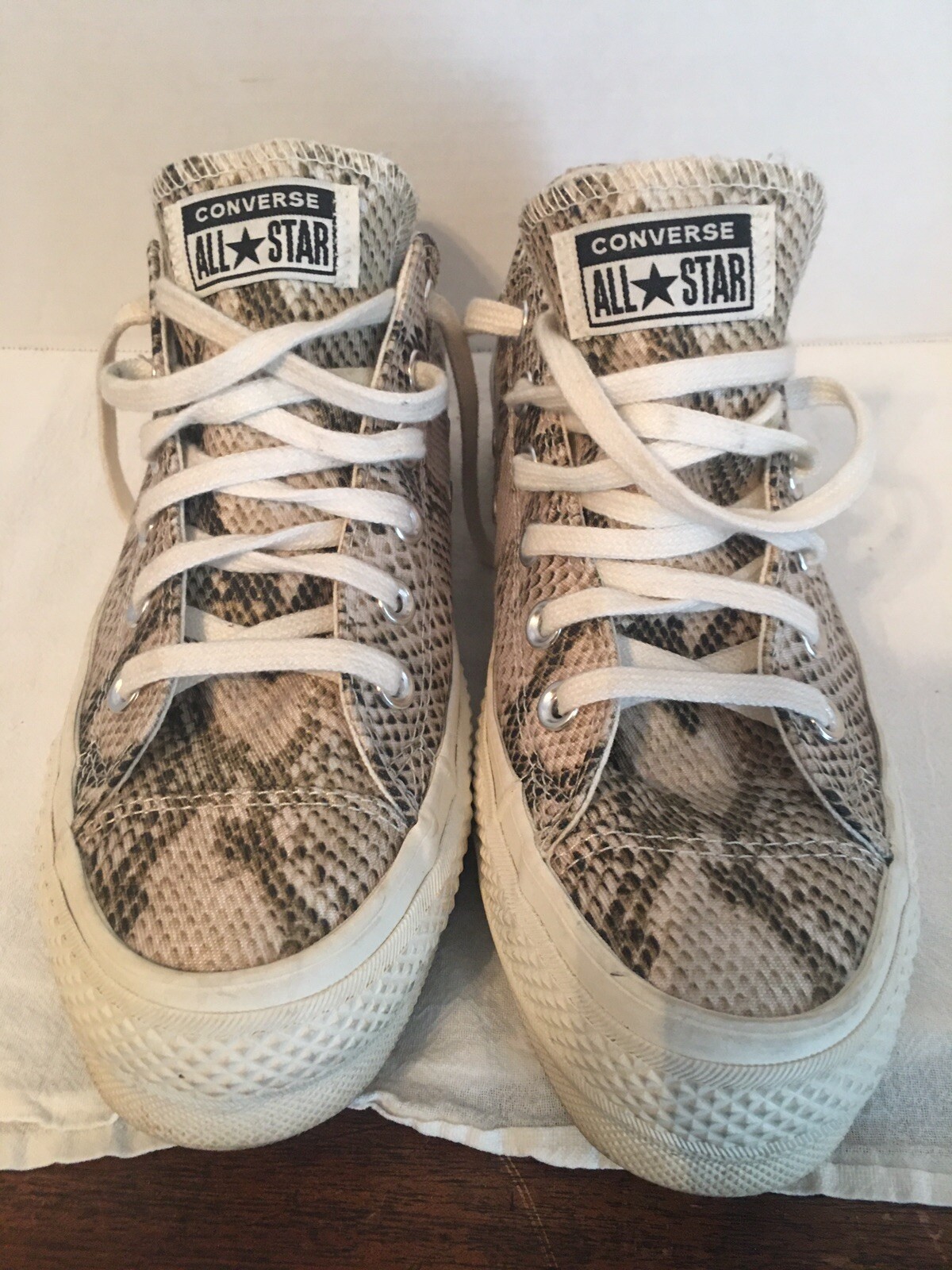 Converse All-Star Snake Skin Lift Platform Tennis Sho… - Gem
