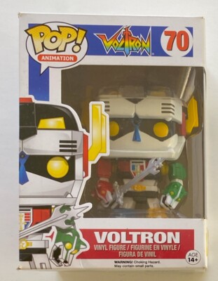FUNKO POP! ANIMATION VOLTRON #70 DEFENDER OF THE UNIVERSE BOBBLE-HEAD ...