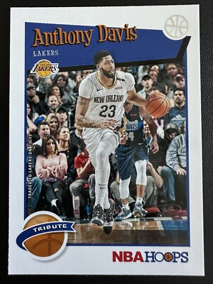 2019-20 Panini NBA Hoops - Tribute, Anthony Davis Card #294 | eBay