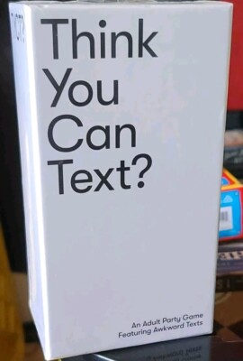 Think You Can Text Card Game | eBay