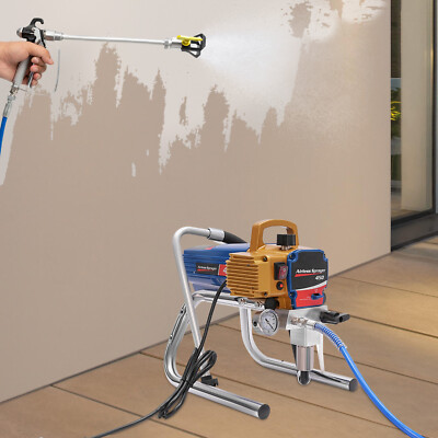 3000PSI Commercial Airless Paint Sprayer Electric Interior Wall Air ...