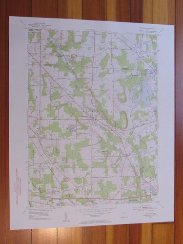 Twinsburg Ohio 1955 Original Vintage USGS Topo Map | eBay