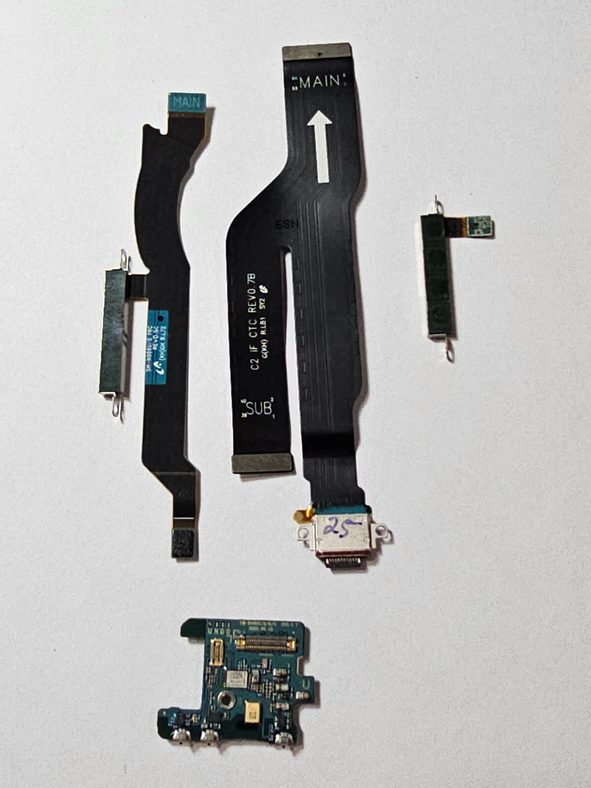 Samsung Galaxy Note20 Ultra N986U Charging Port Network UW Antenna Flex ...