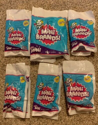 Unopened Sonic Mega Mini Brands! Full Collection #05-#20 SONIC SERIES ...