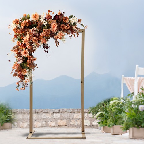 7FT Wooden Wedding Arch Rack, Arches for Ceremony Wedding Parties ...