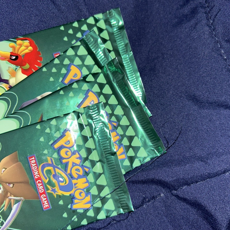 Pokémon Skyridge Booster Pack Box Artset E READER 2003 SEALED VINTAGE ...