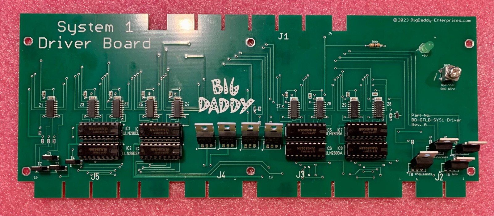 New Big Daddy Driver board for Gottlieb Joker Poker pinball machines | eBay