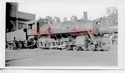 1E050 RP 1933/70s FT SMITH & WESTERN RAILROAD 4-6-0 LOCO #14 FT SMITH ...
