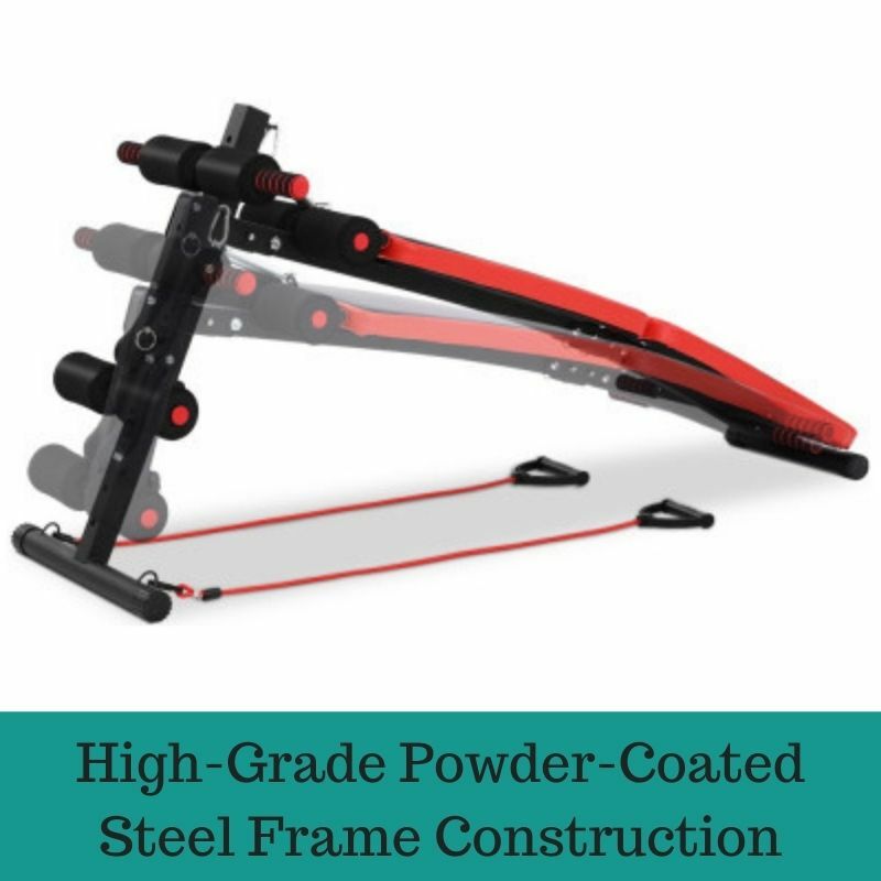 Everfit Bench Sit Up Fitness Home Gym Adjustable Weight Board Workout ...