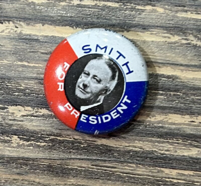 VTG Political Button Pin Back Smith For President Candidate 1928 1972 1 ...