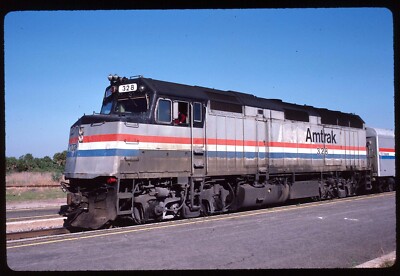 Original Railroad Slide - AMTK Amtrak 328 Sanford FL 3-21-1987 | eBay