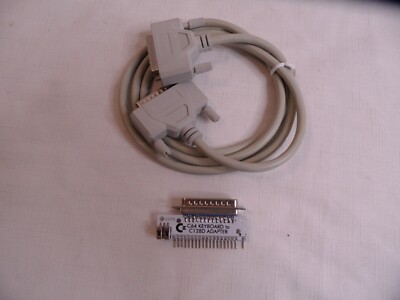 Commodore 128D keyboard adaptor and Cable for Commodore 64 or VIC ...