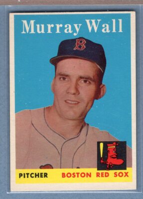 1958 Topps #410 Murray Wall EX GO387 | eBay