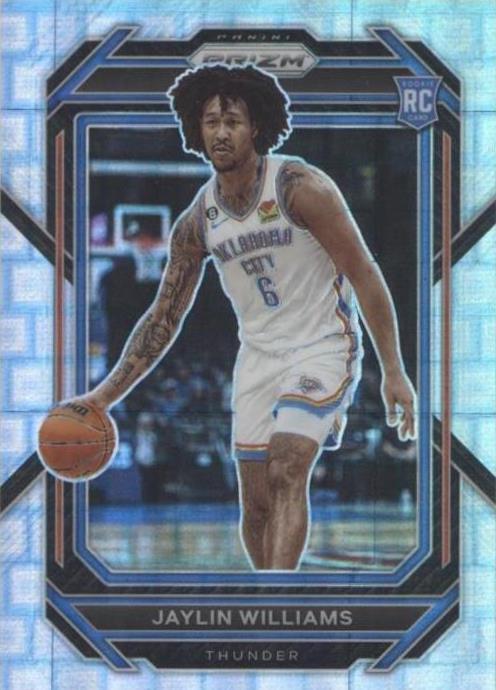 2022-23 Panini Prizm - Jaylin Williams #247 Premium Factory Set Prizm ...