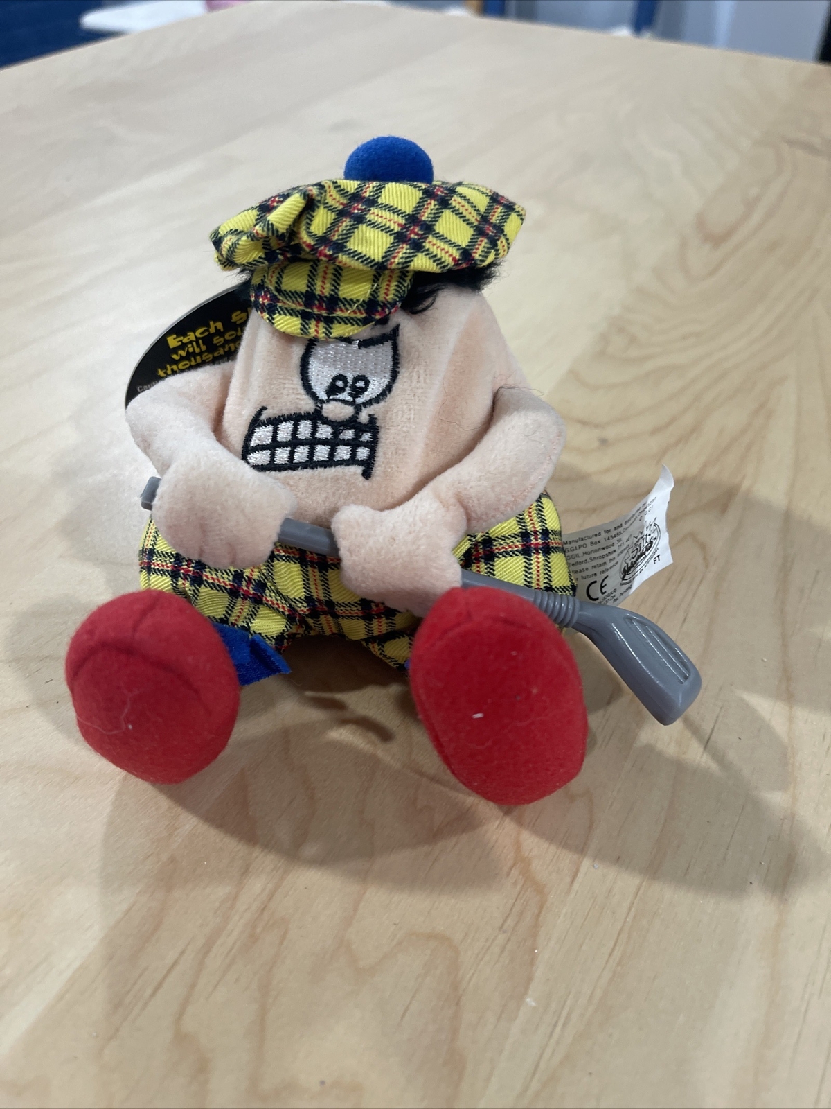 Silly Slammers Sports Golf Talking Plush McDuff Beanie #33 | eBay