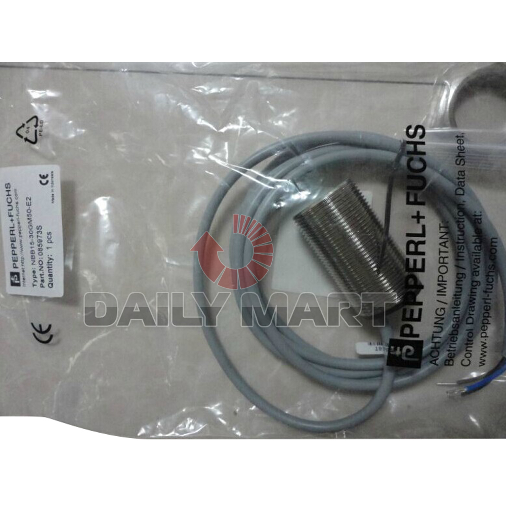 New P+F NBB15-30GM50-E2 3-Wire AC PNP Inductive Proximity Switch 15mm ...