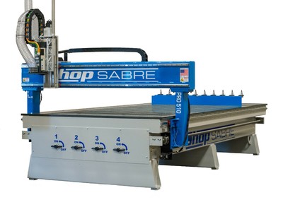AMERICAN MADE CNC ROUTER - NEW ShopSabre CNC PRO-408 Production Router ...