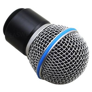 Wireless Mic Replacement Capsule For Shure System SM58 BETA58/58A PGX4 ...