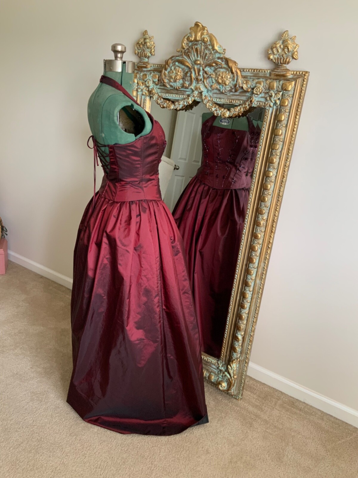 Red And Gold Masquerade Ball Gowns