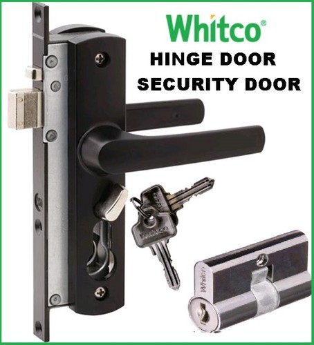 Whitco MK2 Security Screen Door lock New - Includes Free cylinder ...