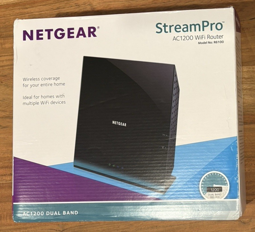 Netgear R6100 4-Port Dualband Gigabit Smart Wireless AC1200 Router | eBay